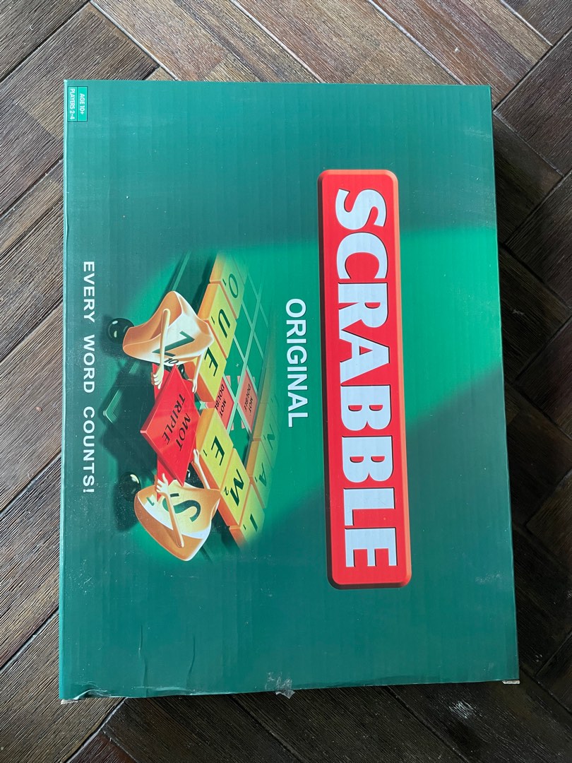 Scrabble Original Board Game, Hobbies & Toys, Toys & Games on Carousell