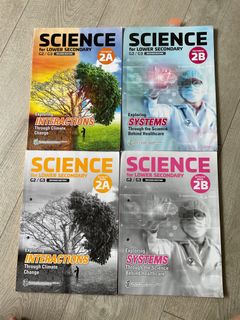 sec2 G2/G3 science book 2A & 2B, Hobbies & Toys, Stationery & Craft ...
