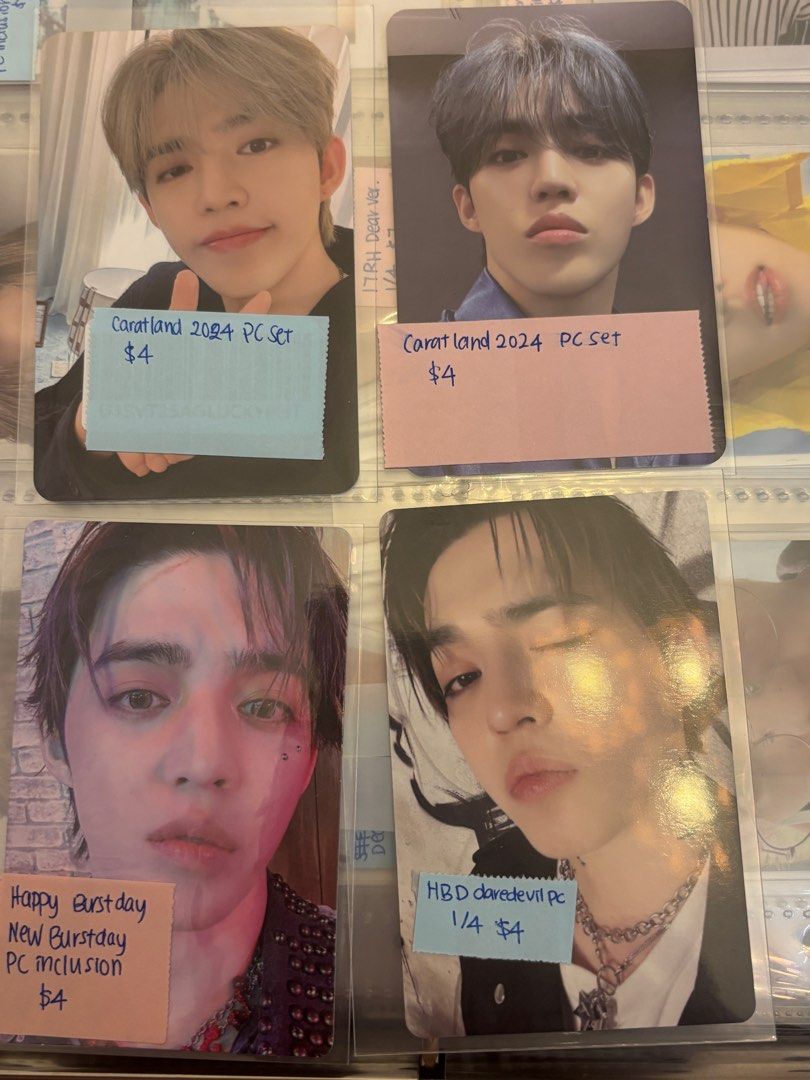 SEVENTEEN SVT s.coups PC Photocards - Caratland 2024, HBD, Hobbies ...
