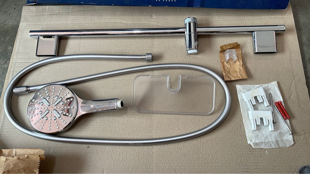 Grohe Hand Shower Set, Furniture & Home Living, Bathroom & Kitchen ...