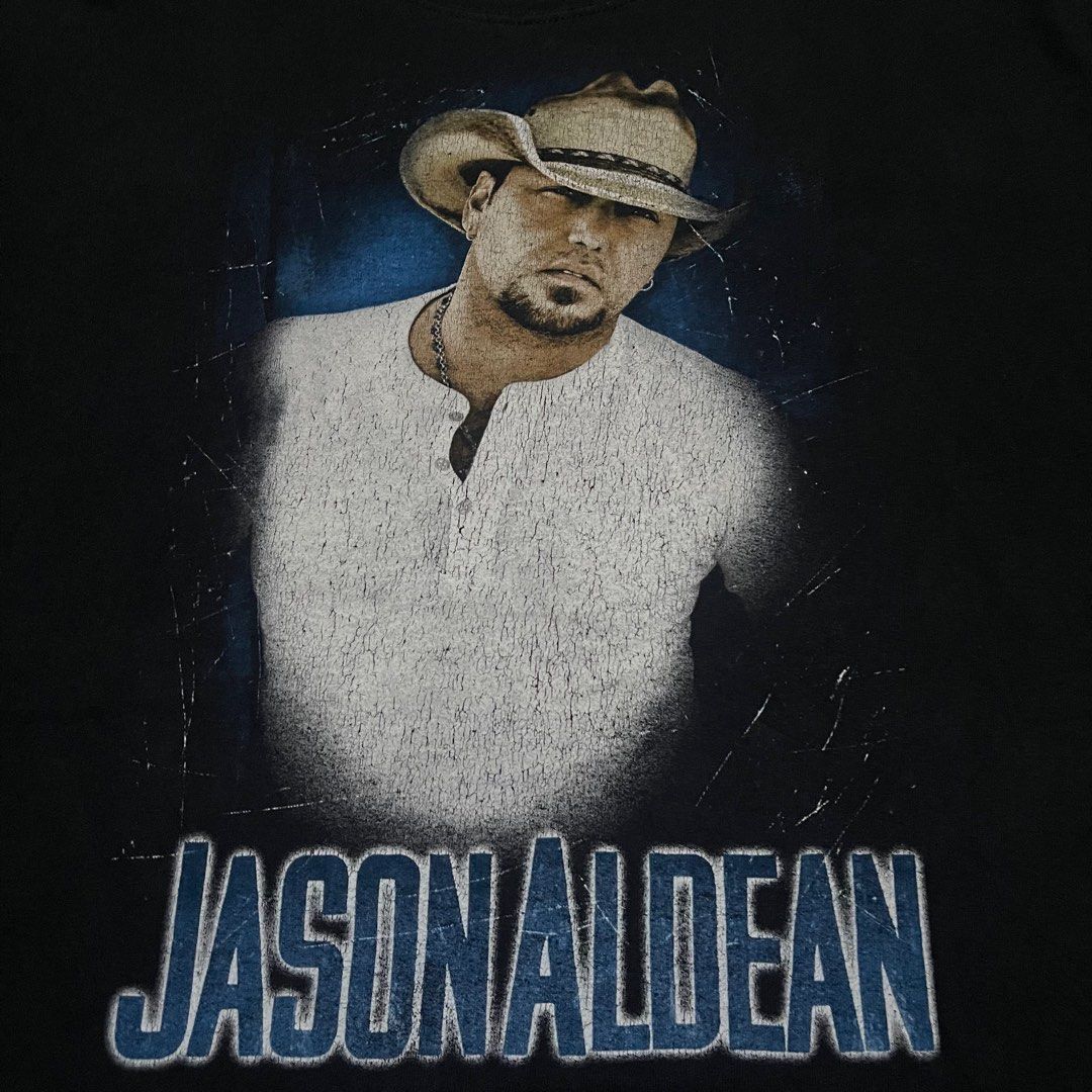 Solo singer Jason aldean big size, Men's Fashion, Tops & Sets, Tshirts ...