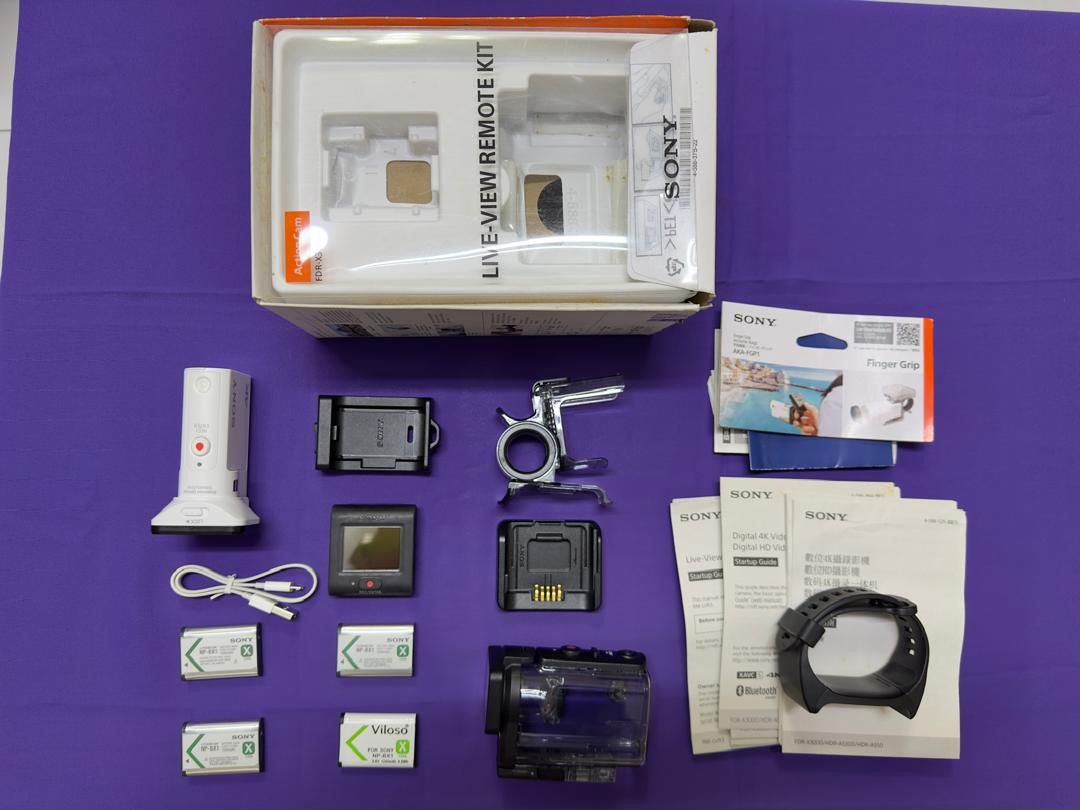 Sony FDR-X3000 4K Action Camera with Accessories, Photography, Cameras ...
