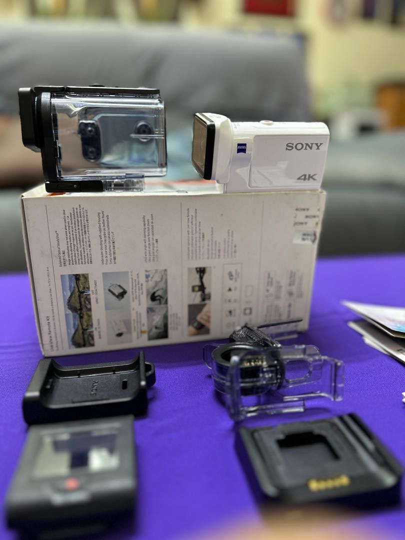Sony FDR-X3000 4K Action Camera with Accessories, Photography, Cameras ...