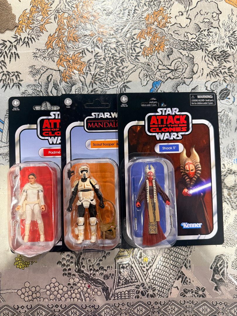 Star Wars The Vintage Collection - Shaak Ti , Padme, Scout Trooper ...