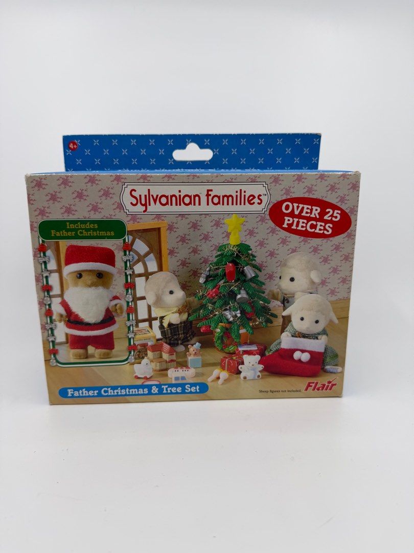 Sylvanian Families Father Christmas And Tree Set 4404 Flair MIB NRFB ...