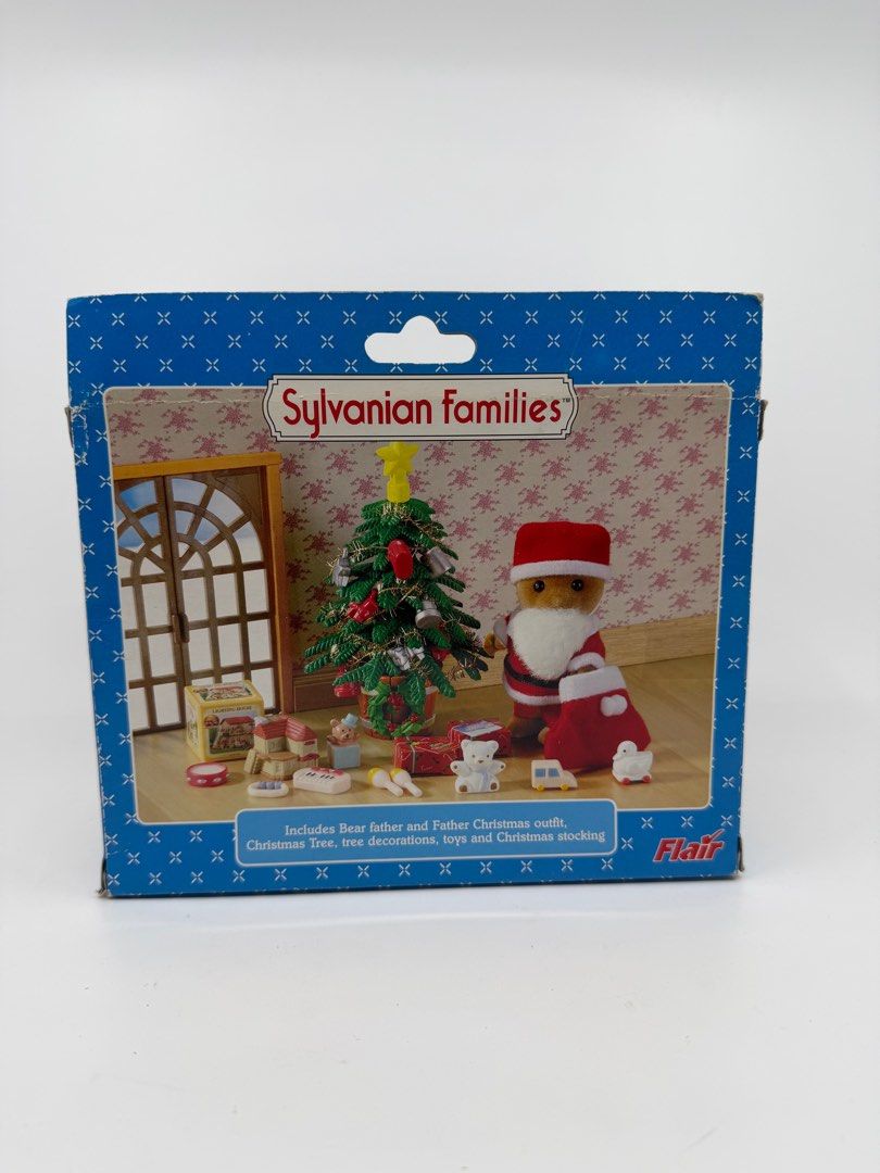 Sylvanian Families Father Christmas And Tree Set 4404 Flair MIB NRFB ...