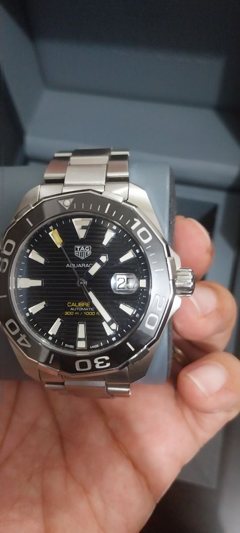 Tag Heuer Aquaracer Calibre 5 Automatic Watch, Luxury, Watches on Carousell