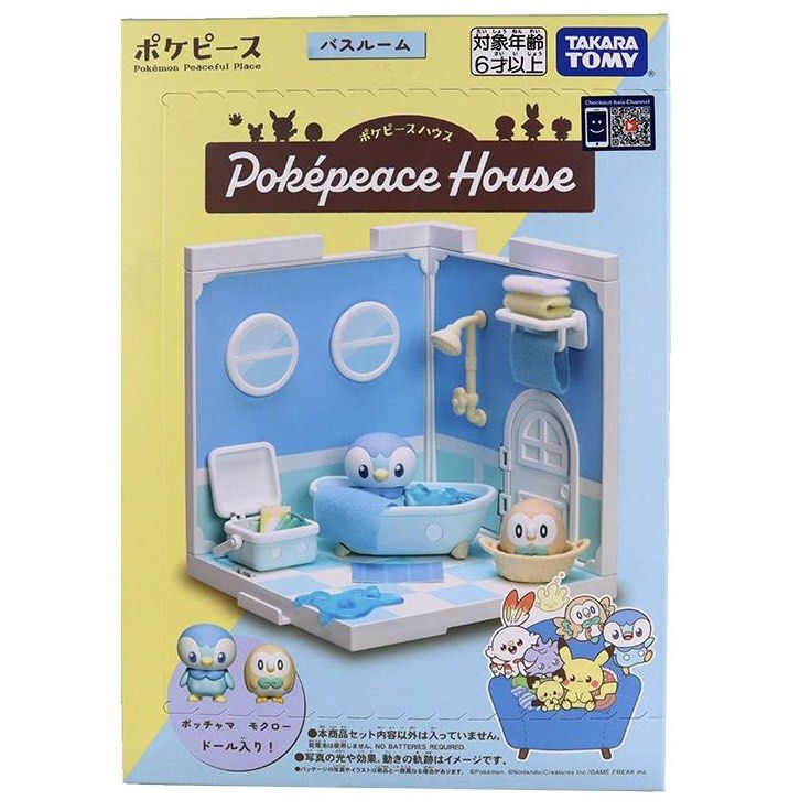Takara Tomy Poképeace House Bathroom Playset, Hobbies & Toys, Toys ...