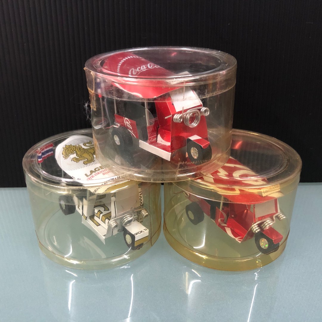 Thailand Tuk Tuk Handmade Mini Model Collection Coca-Cola Coca Cola ...