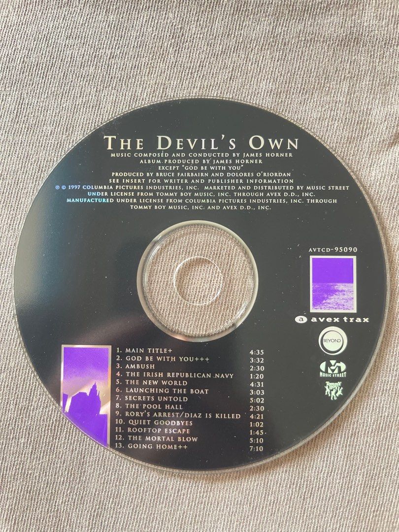 THE DEVIL’S OWN, Hobbies & Toys, Music & Media, CDs & DVDs on Carousell