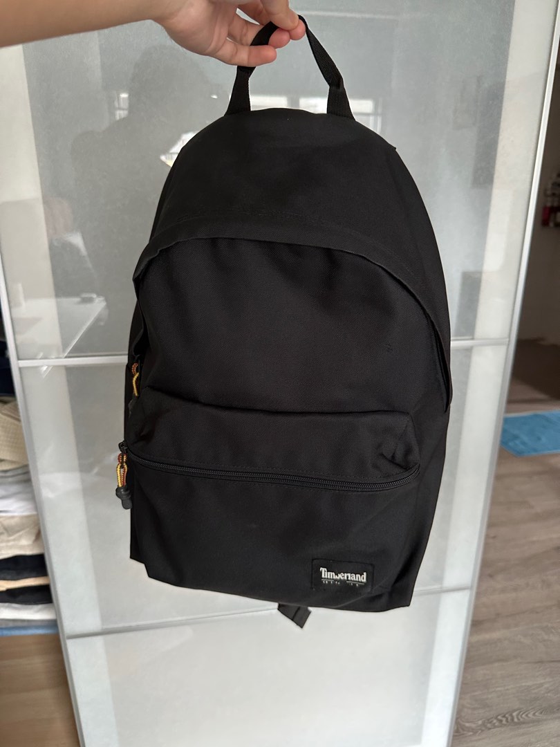 Timberland Black Backpack, Men's Fashion, Bags, Backpacks on Carousell