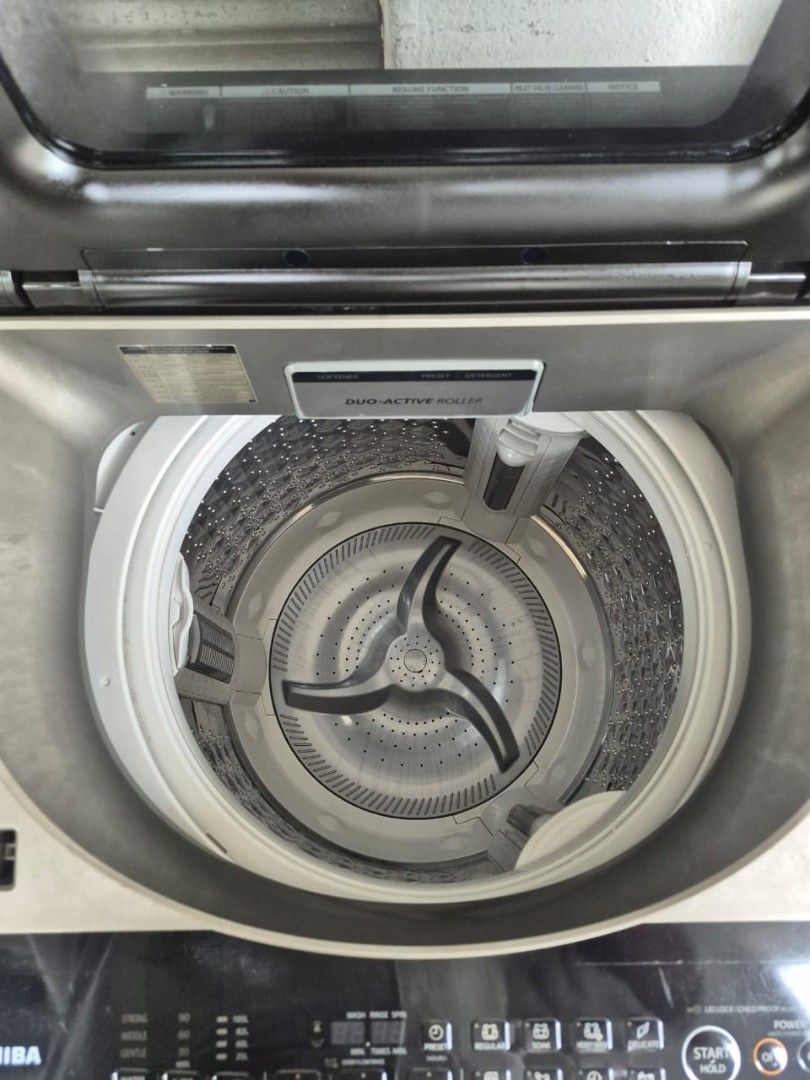 Toshiba DD Inverter 16kg Top Load Washing Machine Fully Automatic ...