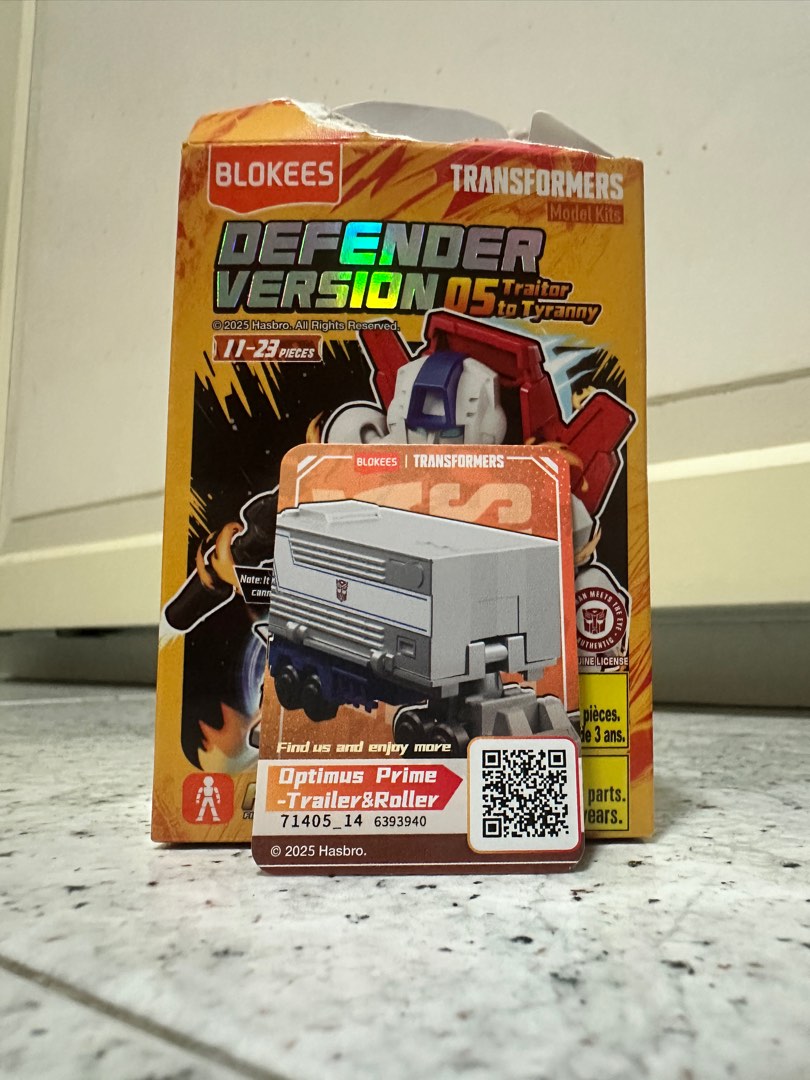 Transformers Blokees Defender Version 05 Optimus Prime Trailer Model ...