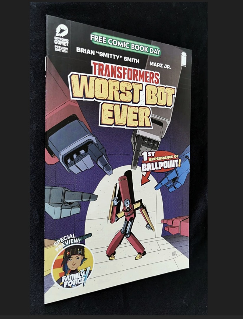 Transformers Worst Bot Ever (Image) Comic (Free Comic Book Day 2025 ...