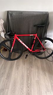 Tsunami SNM100 Fixed Gear Bike - Black, Sports Equipment, Bicycles ...