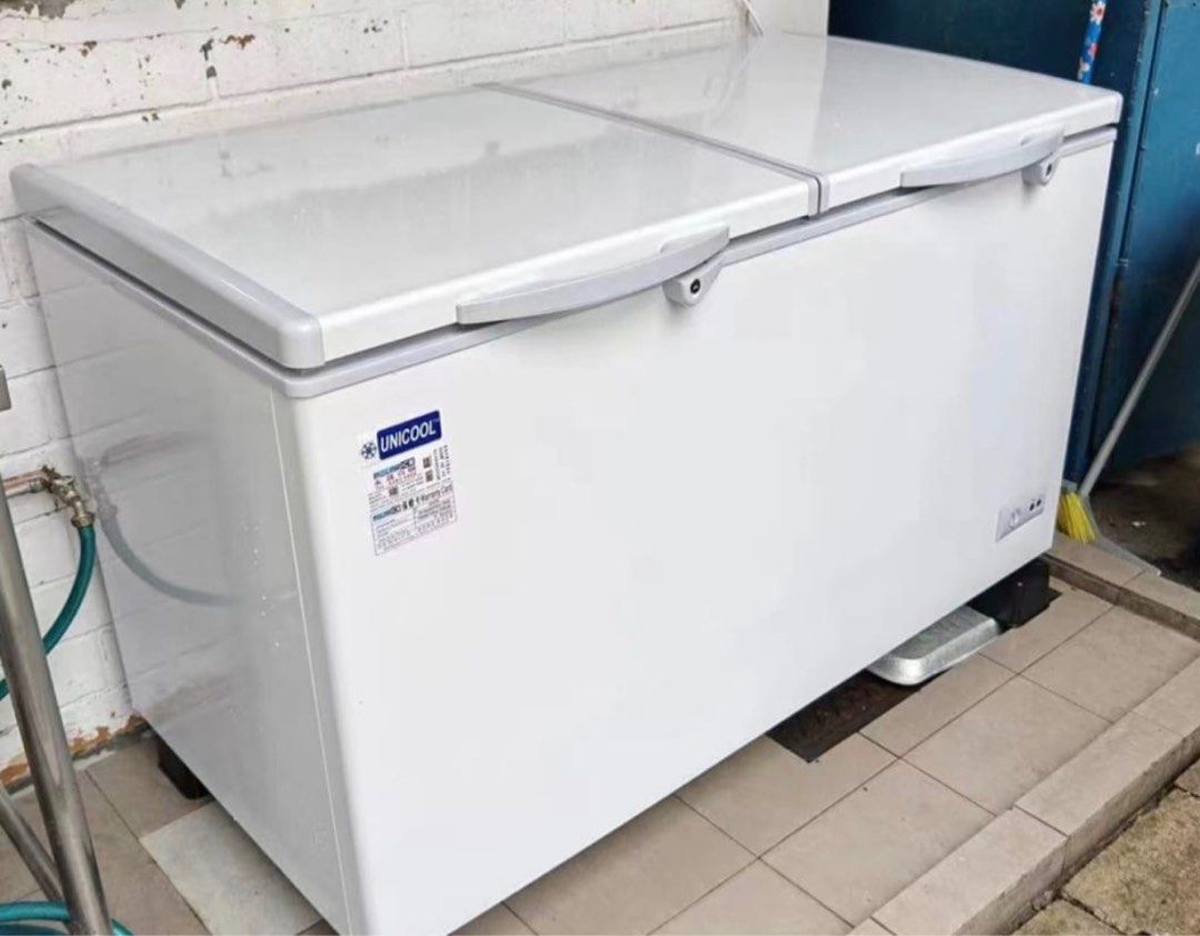 Unicool Chest Freezer - Double Door, TV & Home Appliances, Kitchen ...