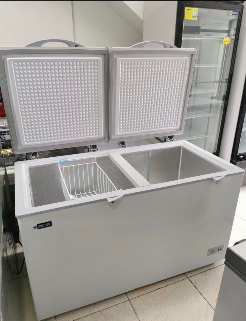 Unicool Chest Freezer - Double Door, TV & Home Appliances, Kitchen ...