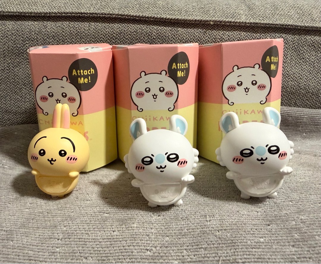 official usagi & momonga chiikawa hippers, Hobbies & Toys, Toys & Games ...