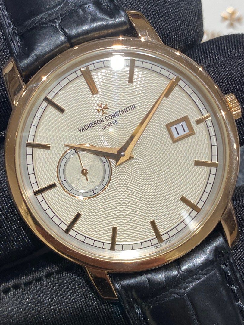 Vcacheron constantin Vc Guilloche Patrimony Traditionnelle auto 87172 ...