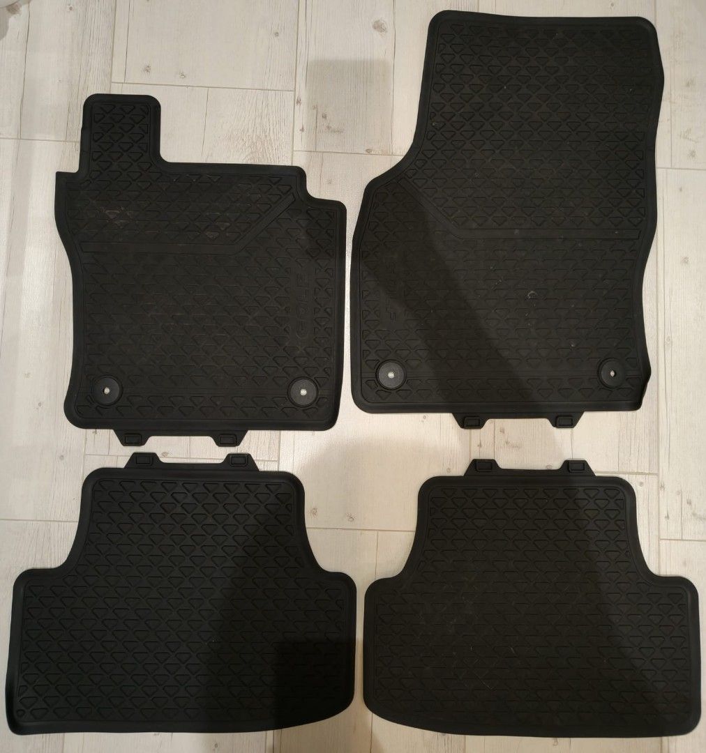 Original Volkswagen Golf Mk7 / 1 Set Of All-Weather Floor Mats (Front ...