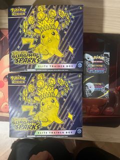 Pokemon Scarlet & Violet Surging Sparks Elite Trainer Box (ETB ...