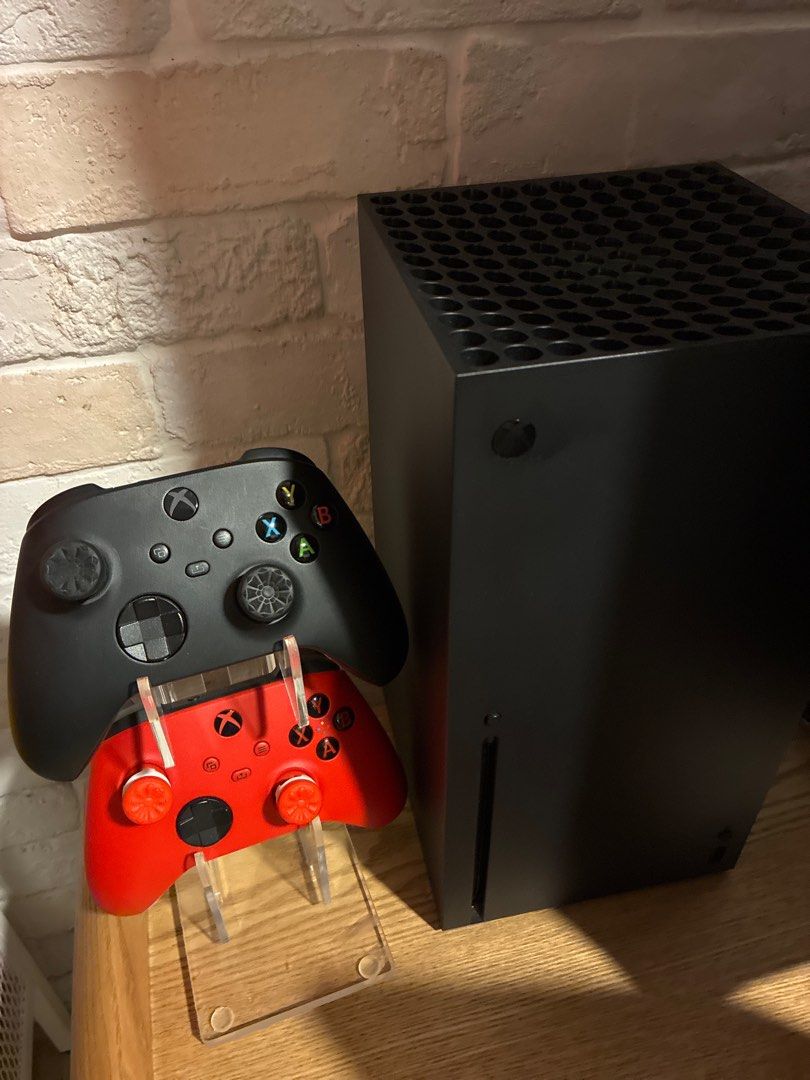 Xbox Series X Console with 2 Controllers, Video Gaming, Video Game ...