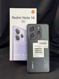 Xiaomi Redmi Note 14 4G Midnight Black 256GB, Mobile Phones & Gadgets ...