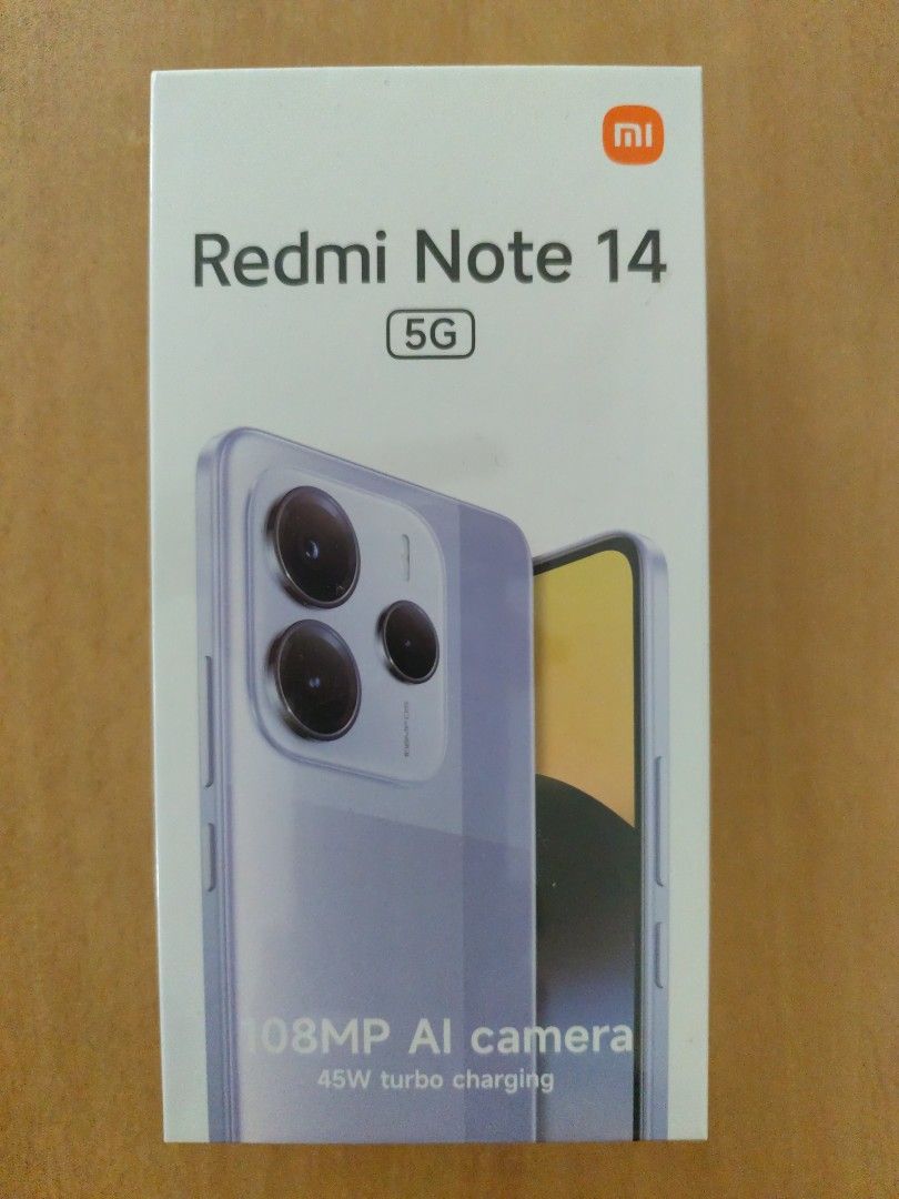 Xiaomi Redmi Note 14 5G Midnight Black 128GB, Mobile Phones & Gadgets ...