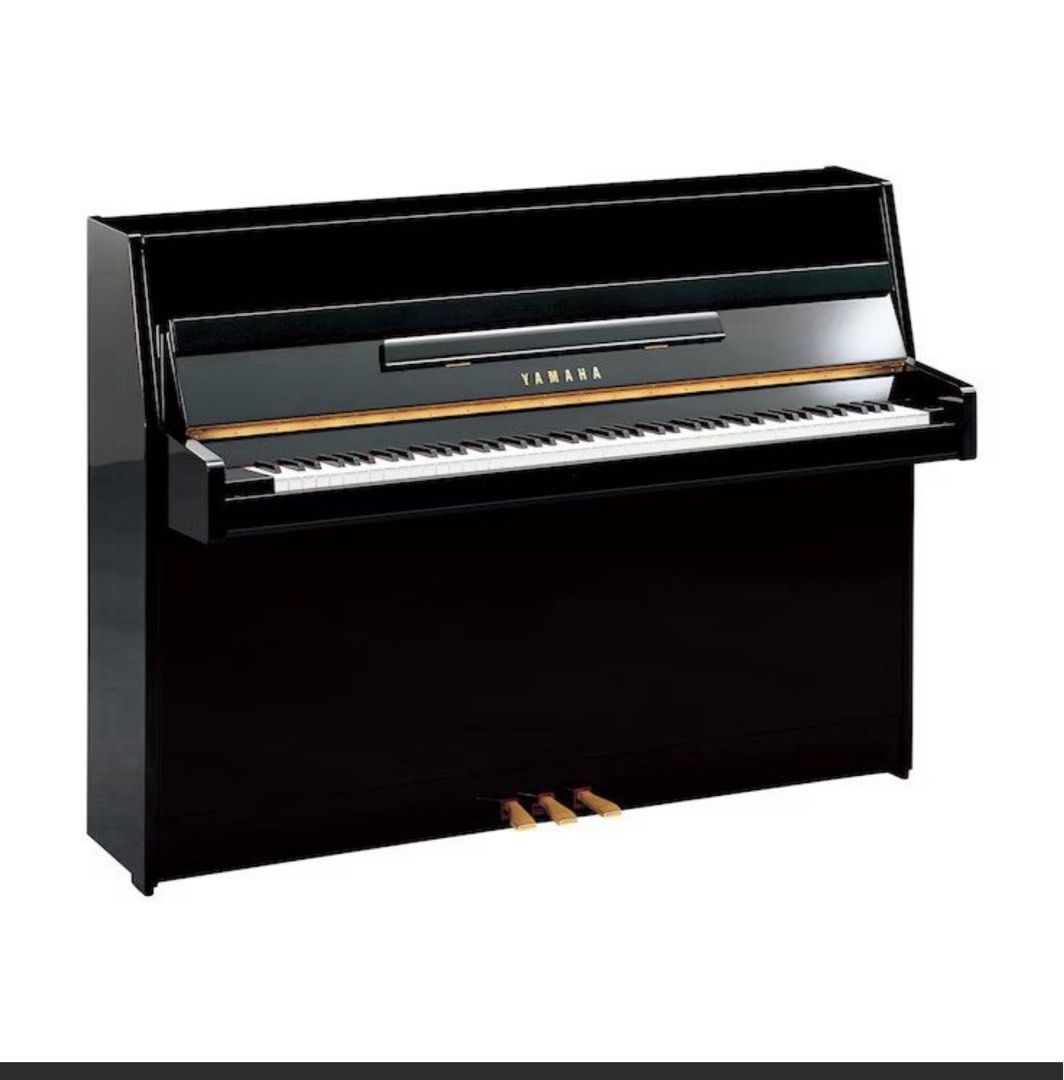 Yamaha Upright Piano - Black JU109PE, Hobbies & Toys, Musical ...