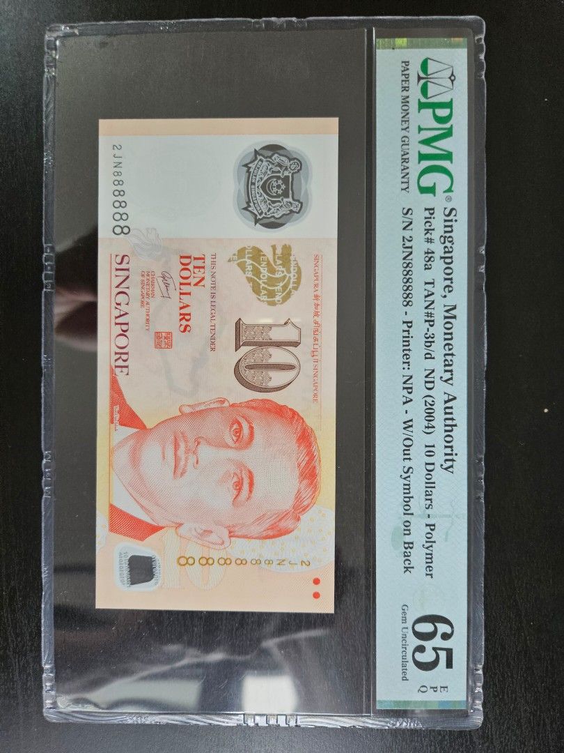 $10 Dollar Solid#8 Banknote, Hobbies & Toys, Memorabilia & Collectibles ...