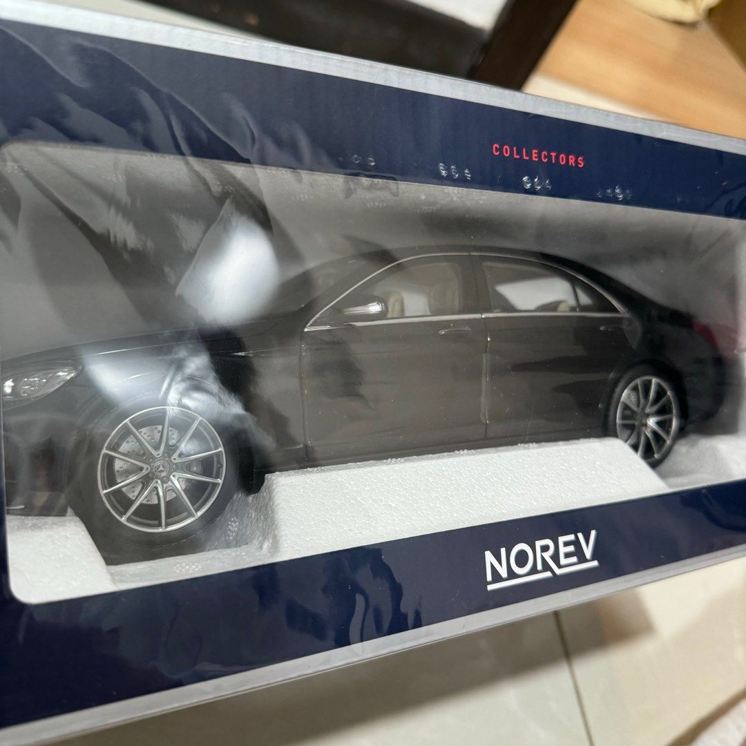 1:18 Norev Mercedes Benz S Class AMG Line W222 (Black), Hobbies & Toys ...