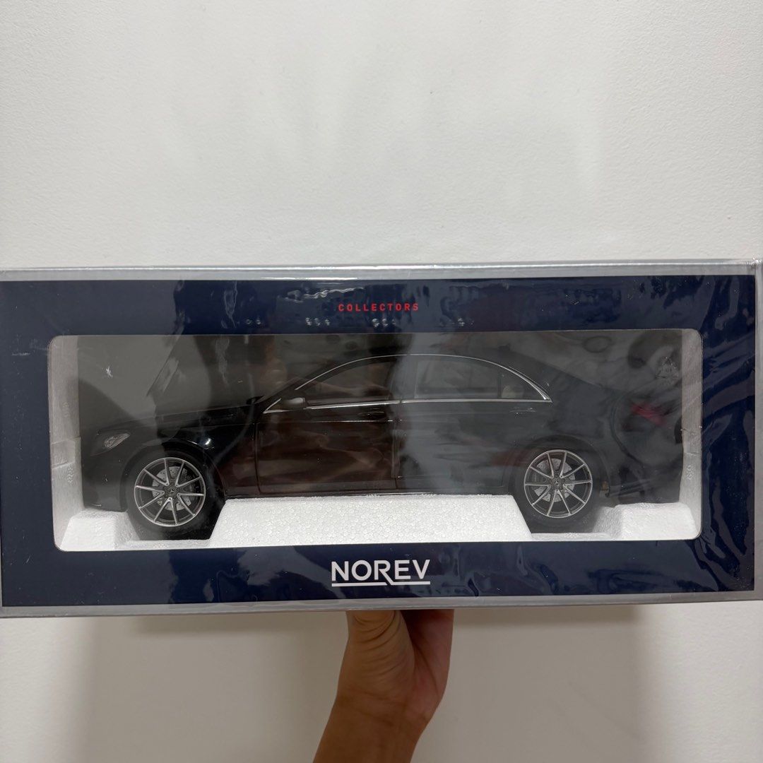 1:18 Norev Mercedes Benz S Class AMG Line W222 (Black), Hobbies & Toys ...
