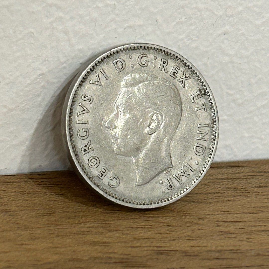 1939 Canadian 5 Cents Coin, Hobbies & Toys, Memorabilia & Collectibles ...