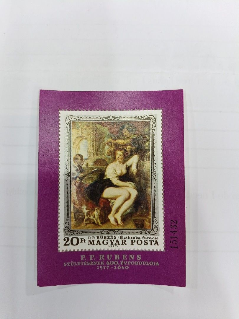 1977 Hungary MS PP Rubens, Hobbies & Toys, Memorabilia & Collectibles ...