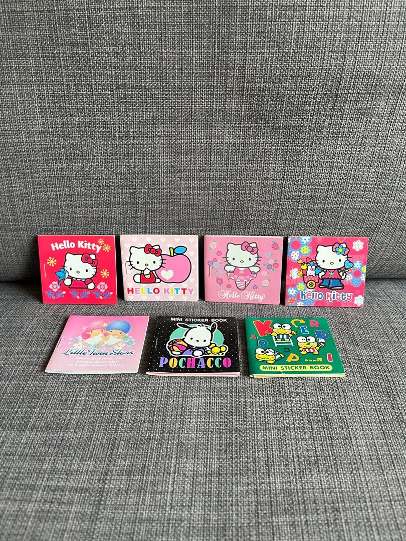 1pc Hello Kitty Mini Sticker Booklet | Little Twin Star | Pochacco ...