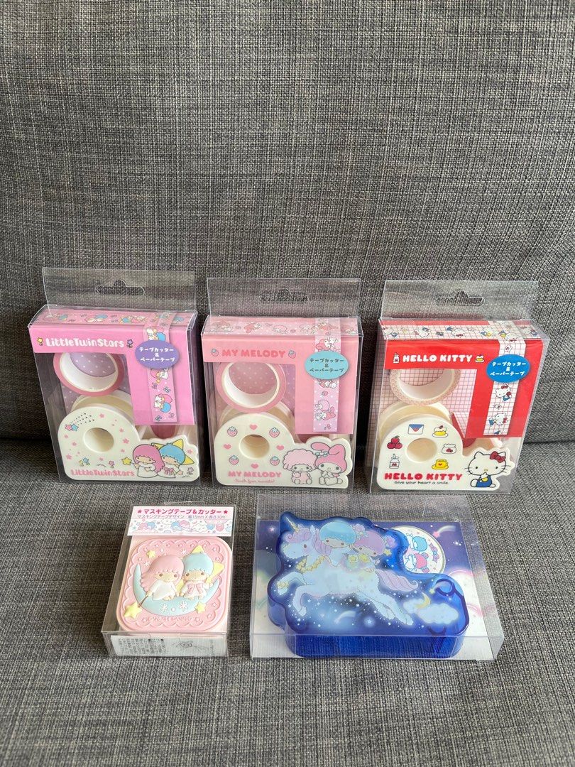 1pc Little Twin Star Tape with Dispenser | My Melody | Hello Kitty ...