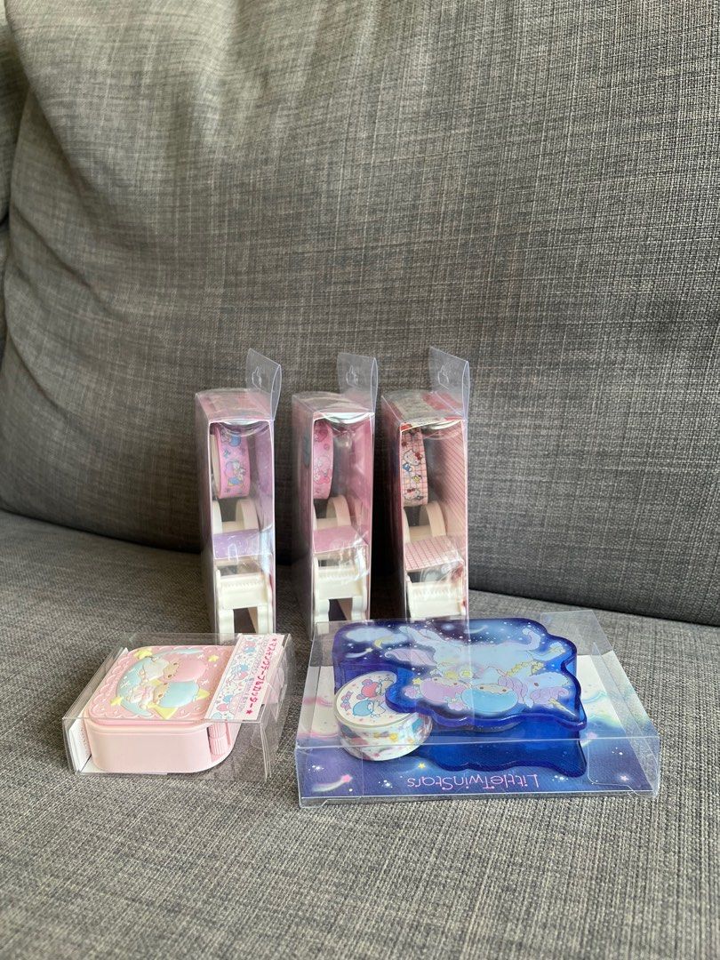 1pc Little Twin Star Tape with Dispenser | My Melody | Hello Kitty ...