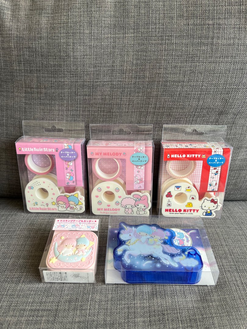 1pc Little Twin Star Tape with Dispenser | My Melody | Hello Kitty ...