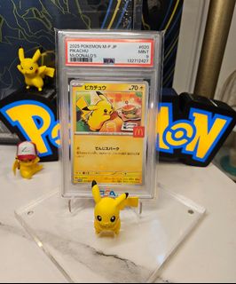 McDonald’s Pikachu Psa 10 Pokémon Pokemon, Hobbies & Toys, Toys & Games ...