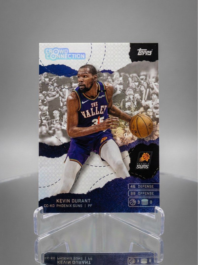 2025-26 Match Attax Crowd Connection Kevin Durant, Hobbies & Toys, Toys ...