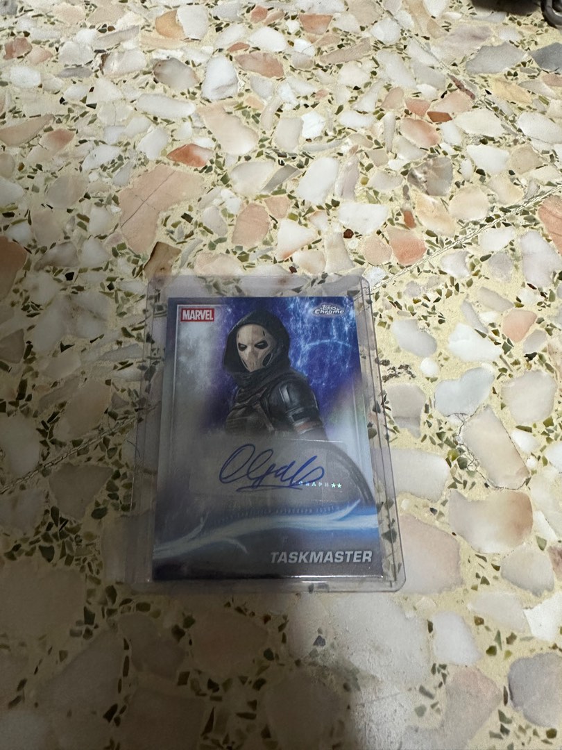 2025 Marvel Studios Chrome Taskmaster Autograph Card, Hobbies & Toys ...