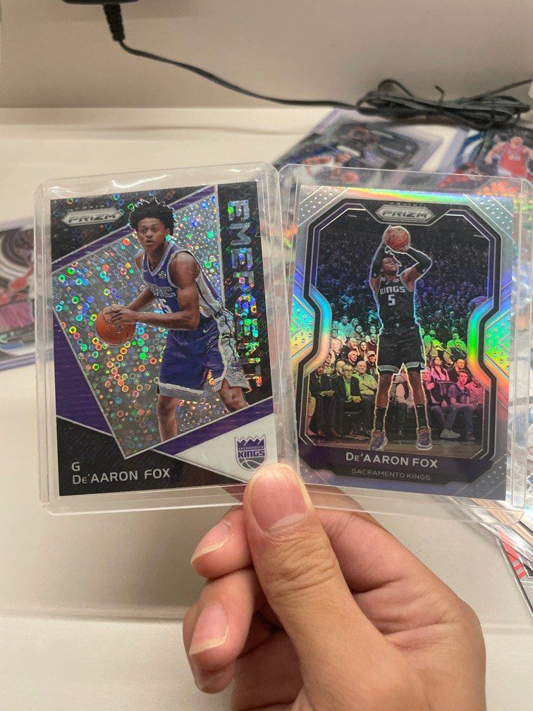 $50 Lot Panini NBA 球星卡 Prizm系列 Kings 國王 Deaaron Fox Fundamentals Fast ...
