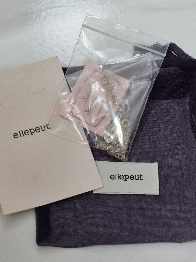 50% off! Brand New Ellepeut 925 Silver Necklace, Hobbies & Toys ...