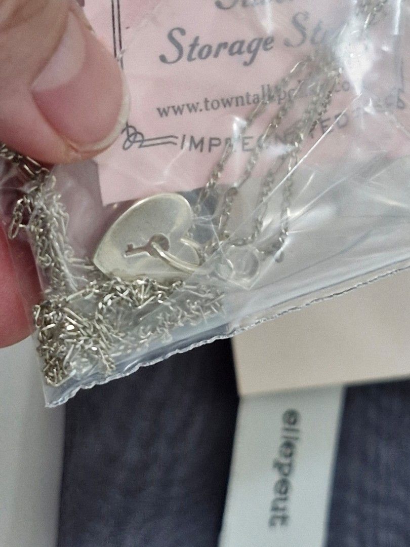 50% off! Brand New Ellepeut 925 Silver Necklace, Hobbies & Toys ...