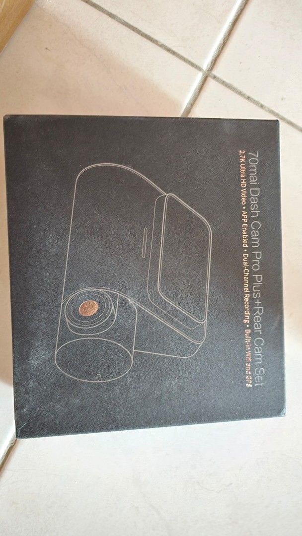 70mai Dash Cam Pro Plus + Rear Cam Set, Auto Accessories on Carousell