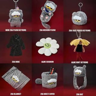ZO& FRIENDS ZOA FACE POUCH KEYRING GD周邊 g-dragon 權志龍 錢包款鎖匙扣 LINE ...