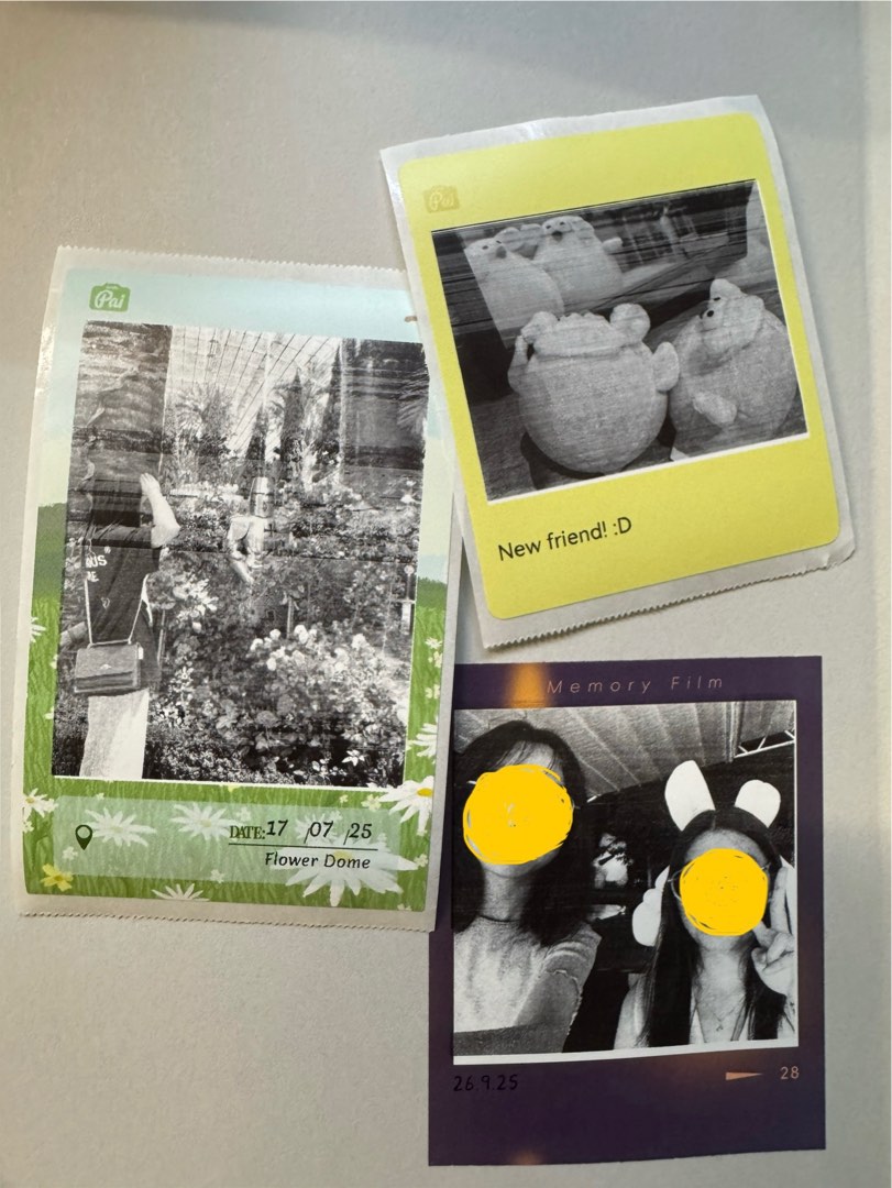 🎞️ Custom Retro Photo Stickers (Frame)- Premium Frames (Space / Floral ...