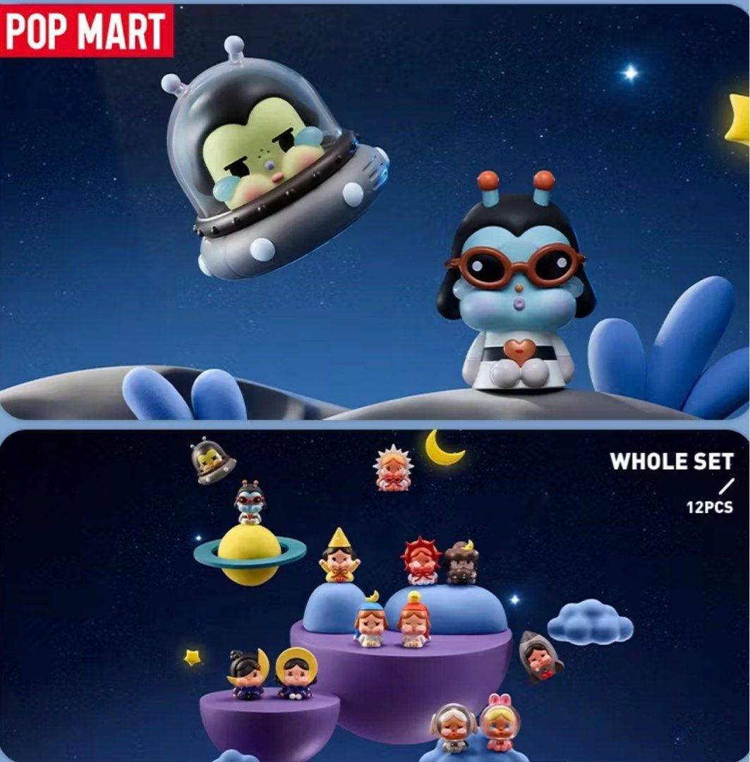 For Sale: POP MART Crybaby – Crying to the Moon 🌙, Hobbies & Toys, Toys ...