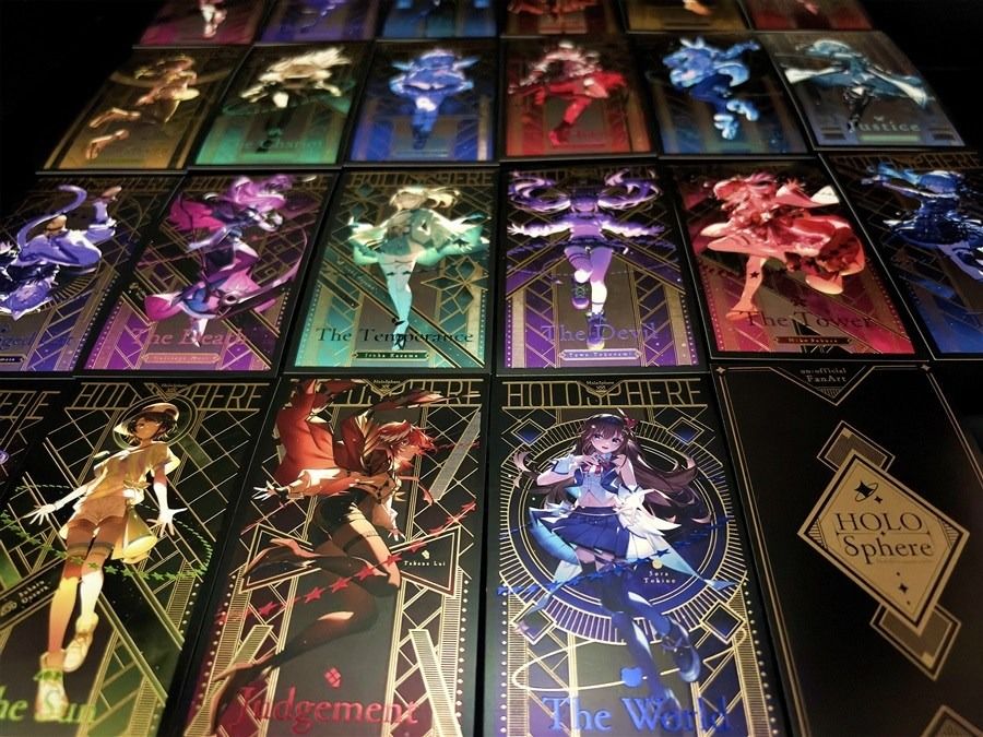 [代購] HOLOLIVE HOLO-SPHERE 塔羅牌 大阿爾克那牌 22張 SET, 興趣及遊戲, 玩具 & 遊戲類 - Carousell