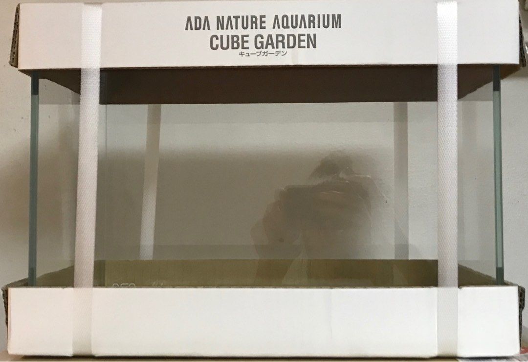ADA Cube Garden Aquarium Tank - w60xd30xh36cm, Pet Supplies, Homes ...